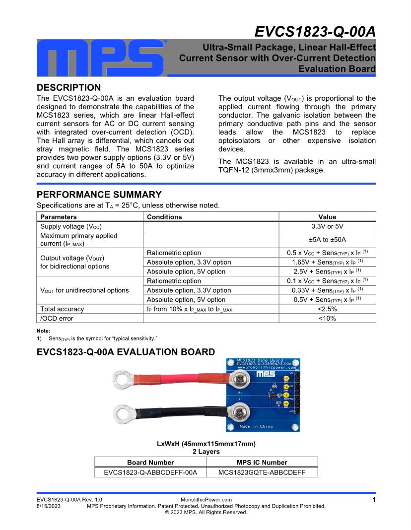 Monolithic Power Systems (MPS) Datasheets – Mouser