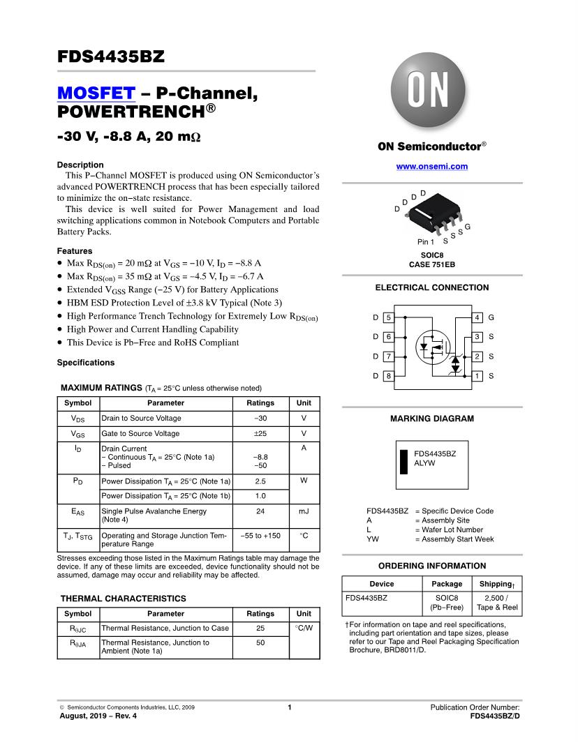 MOSFET Semiconductors Datasheets – Mouser