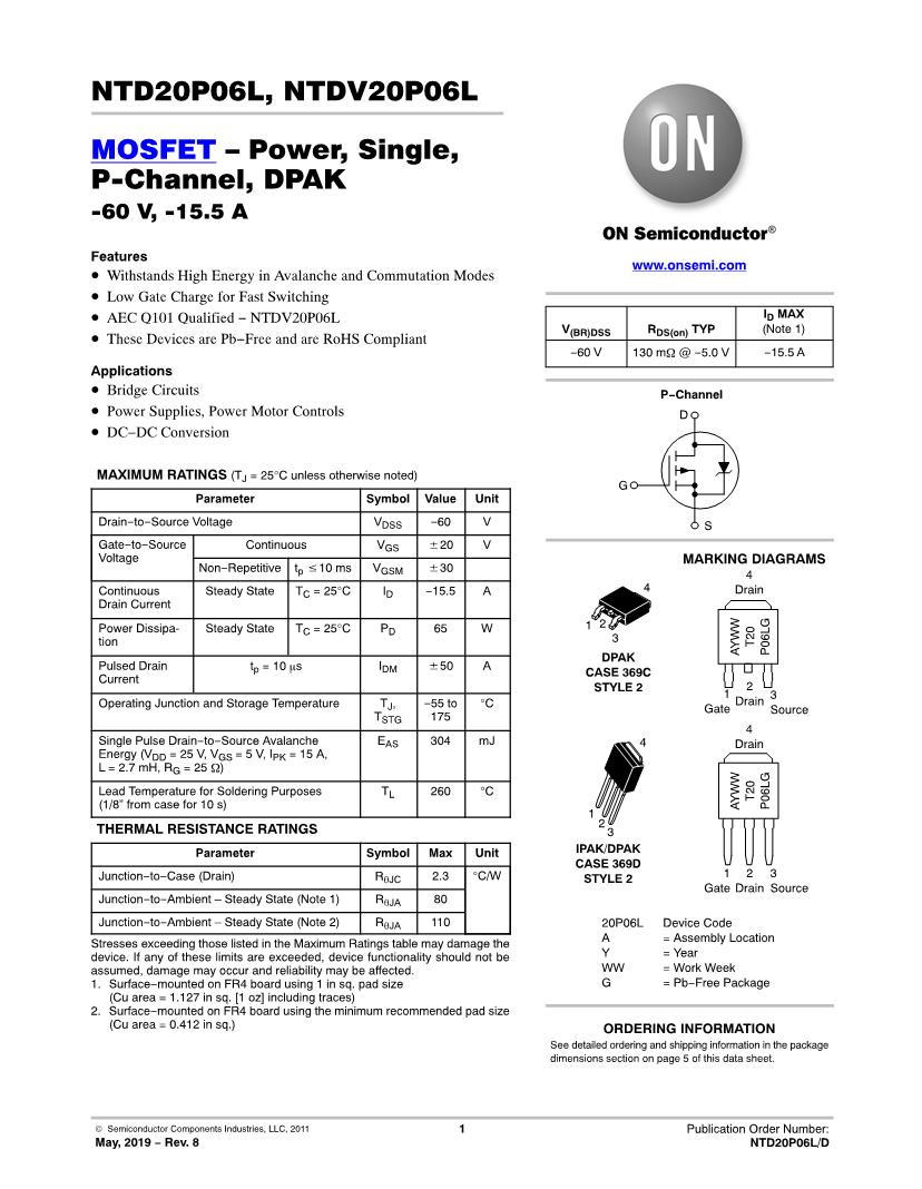 MOSFET Semiconductors Datasheets – Mouser