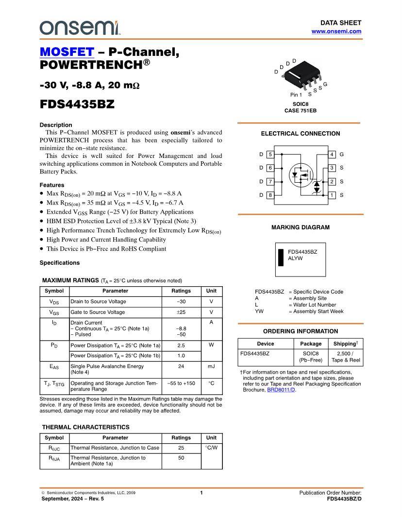 MOSFET Semiconductors Datasheets – Mouser