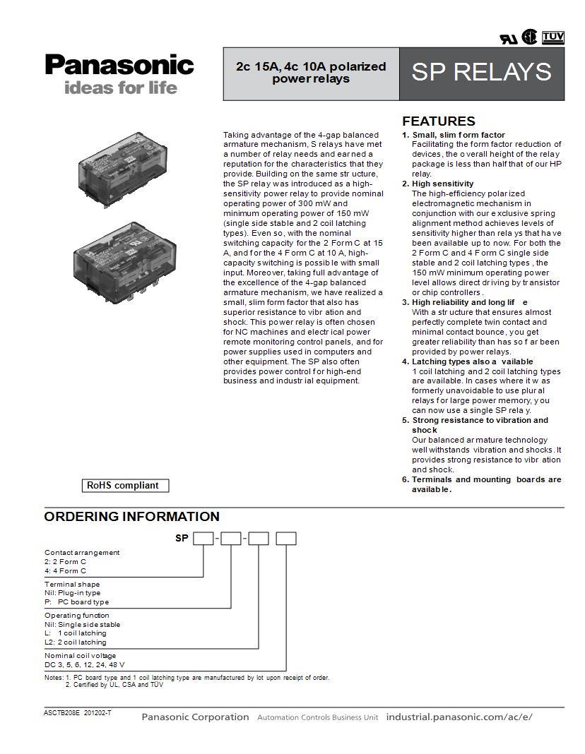 Hls8l-dc5v-s-c Datasheet Attractive Price | www.pinnaxis.com