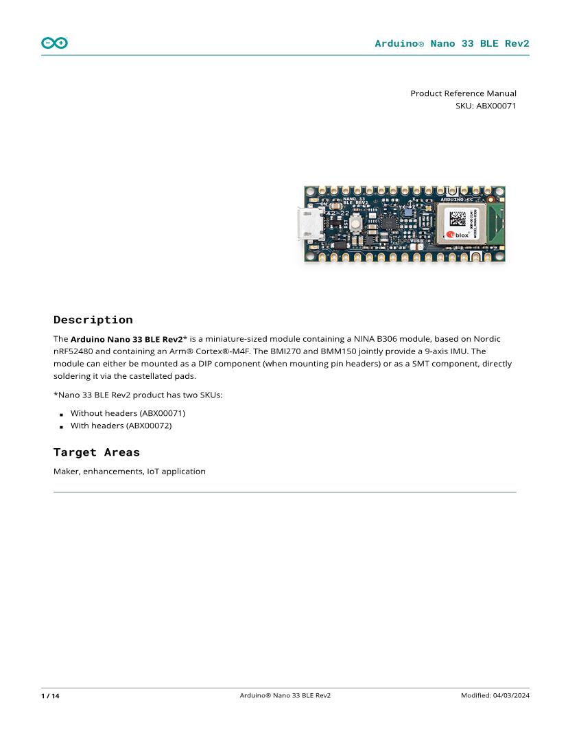 Nano Series Engineering Tools Datasheets – Mouser
