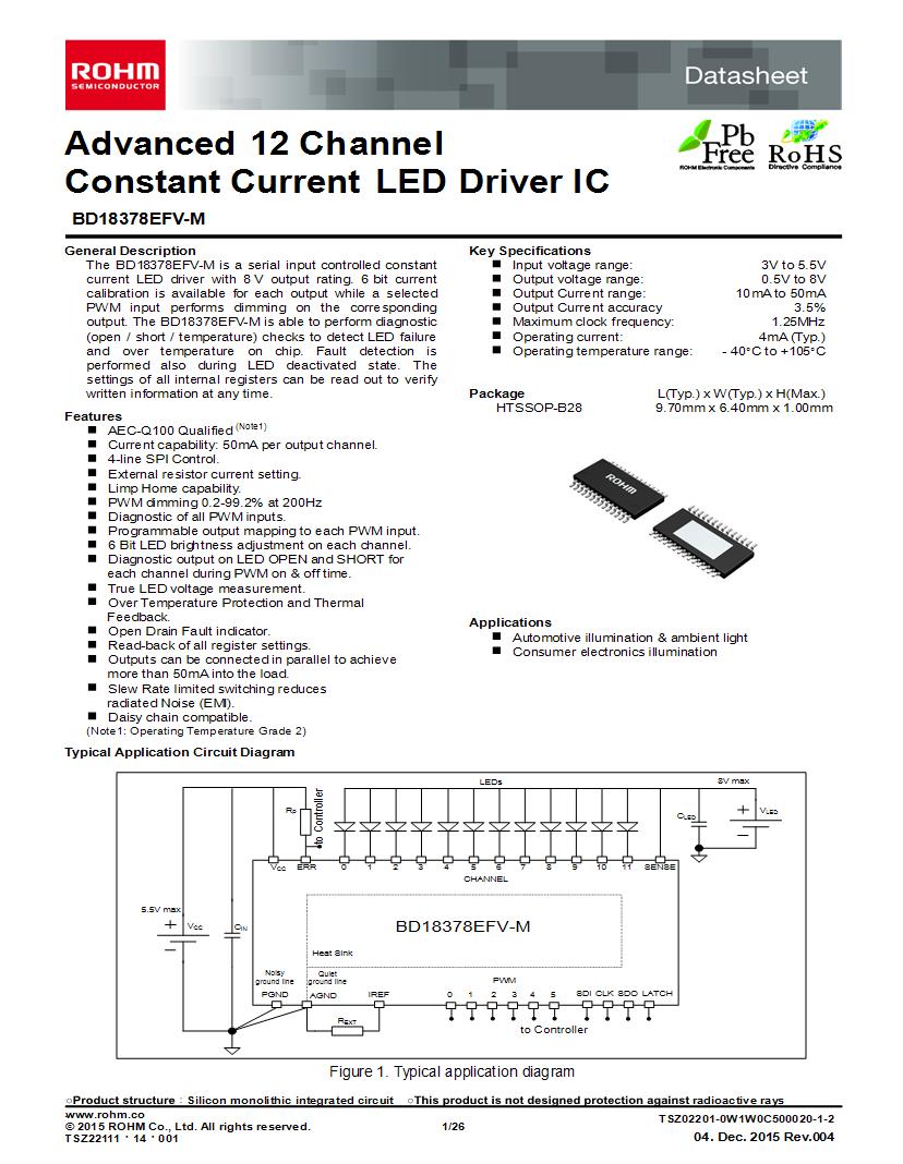 Advanced 12 Channel Constant Current LED Driver IC - brentwooddental.com