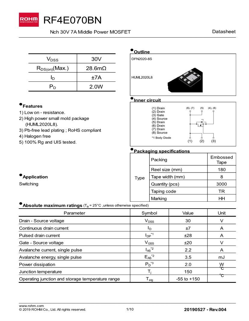 7408 Mosfet Datasheet - Marcus Reid