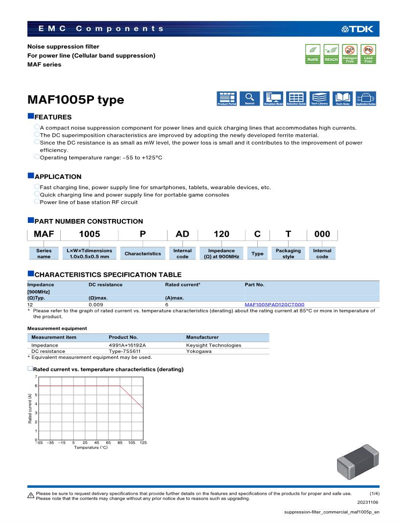 EMI Filters / EMI Suppression Datasheets – Mouser