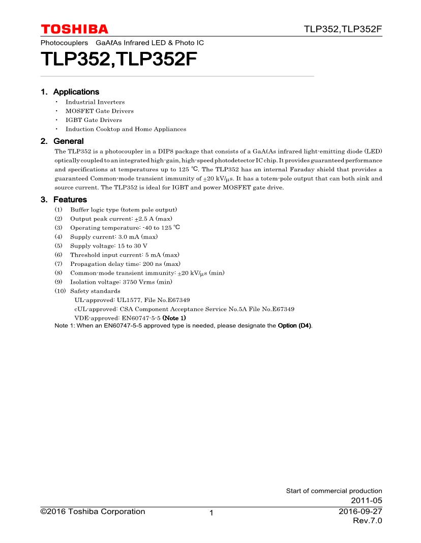 Buffer Optocouplers / Photocouplers Datasheets – Mouser