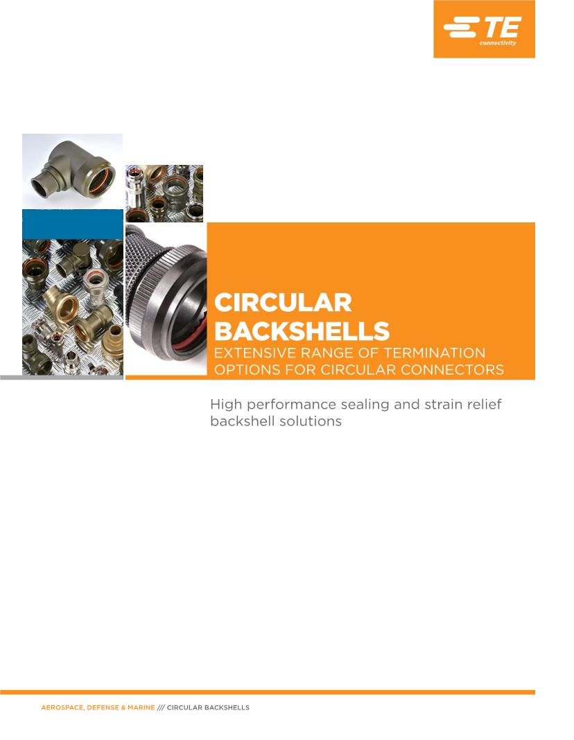 Circular MIL Spec Backshells Datasheets – Mouser