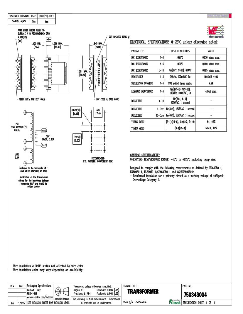 Search results for: 3004 Power Transformers Datasheets – Mouser