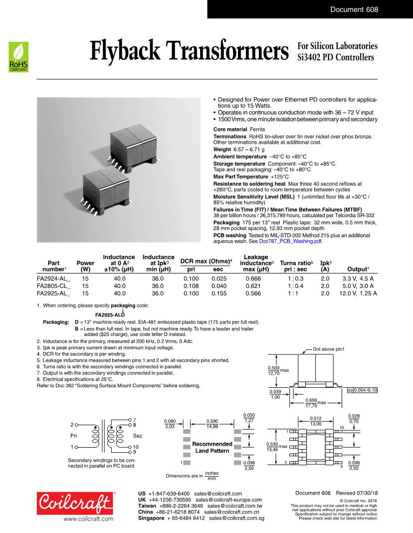 Search results for: 24A Transformers Datasheets – Mouser