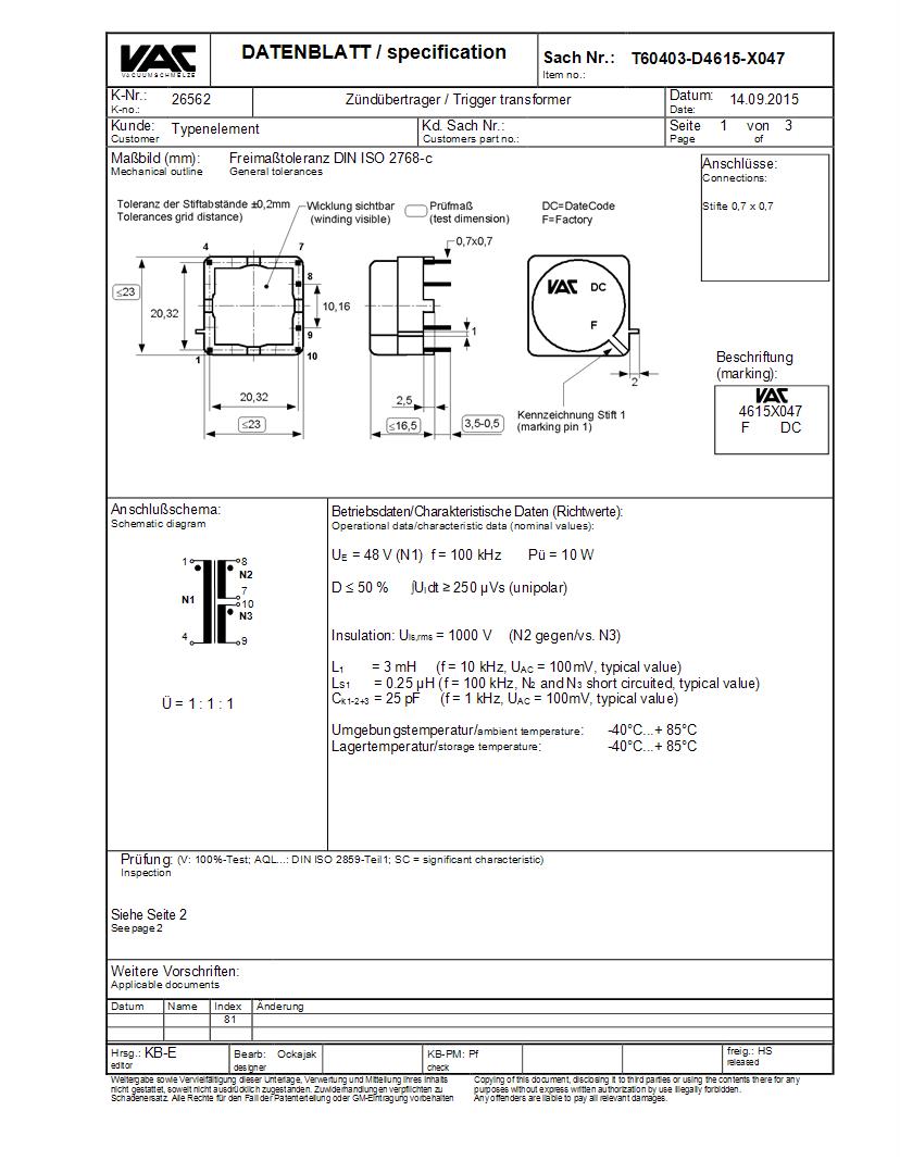 Pulse Transformers Datasheets – Mouser, 43% OFF
