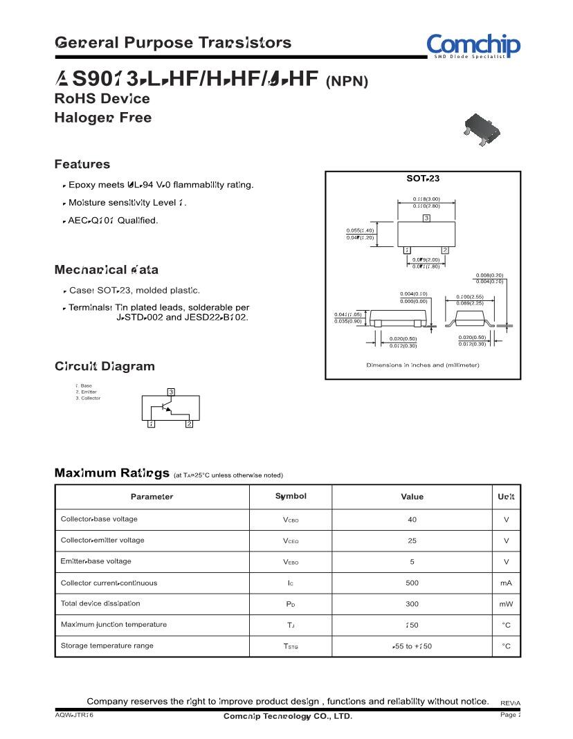 A SMD/SMT TO-252-3 PNP Bipolar Transistors BJT Datasheets, 41% OFF