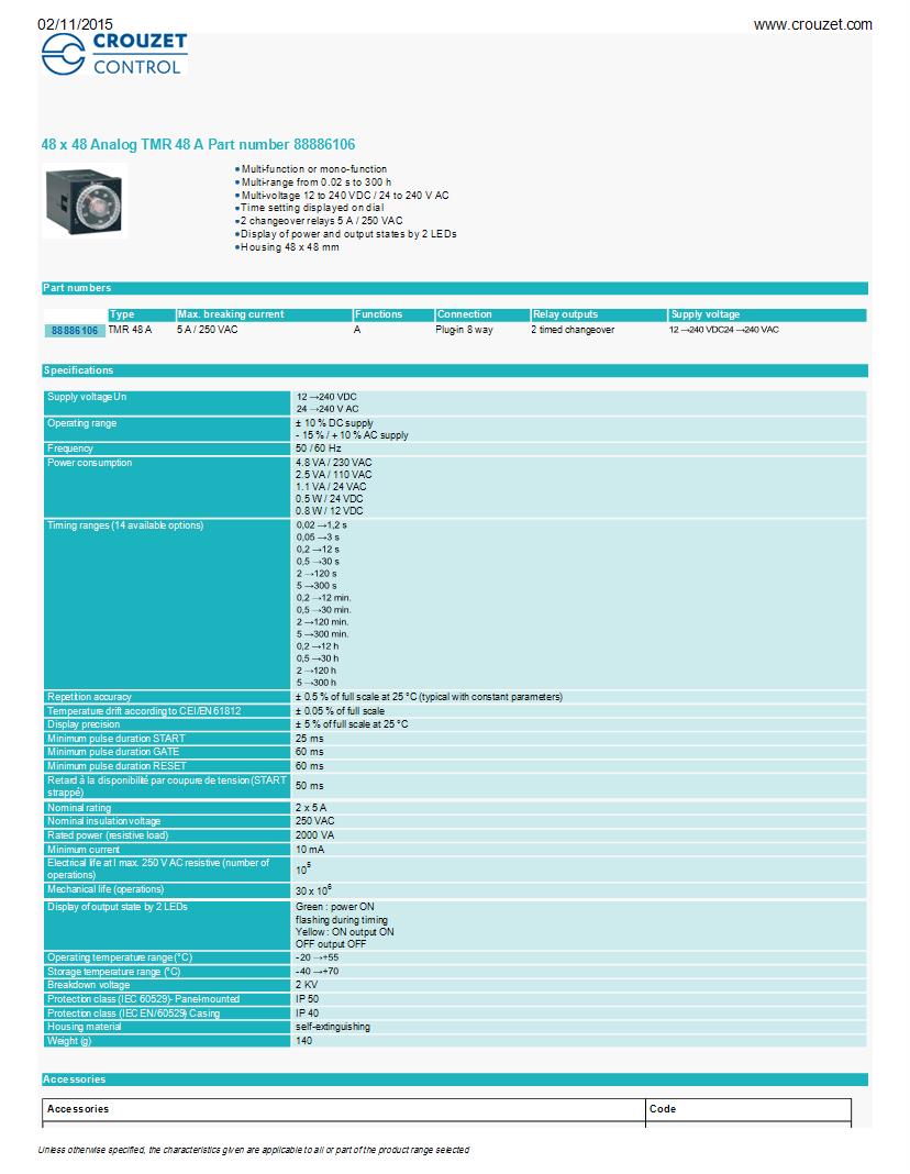 Multifunction Timer Timers Datasheets – Mouser