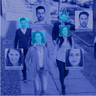 Facial recognition technology Infographic