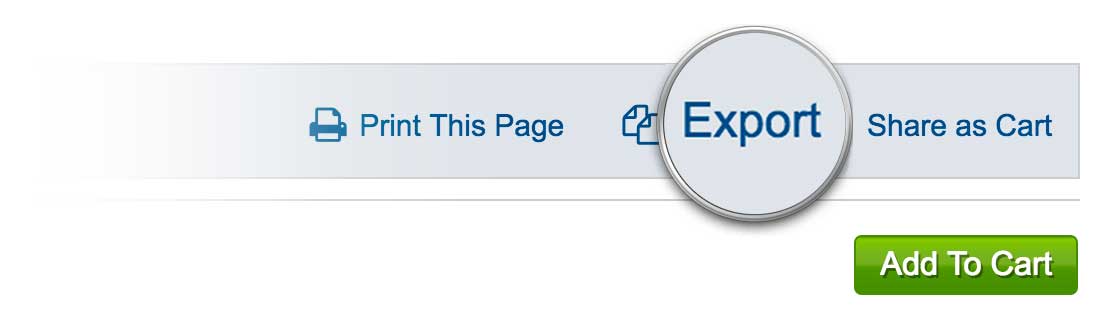 Export, Share & Print BOM - Mouser