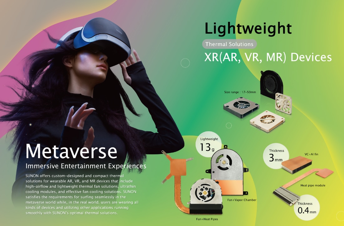 Metaverse Solutions - Sunon | Mouser
