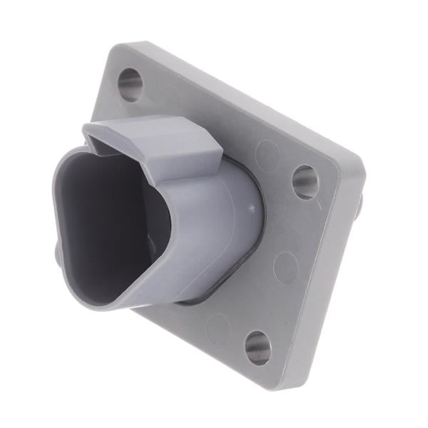 3 Pos Rcpt Fng Mnt Conn Pin Gray - AT04-3P-L012