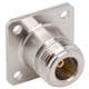 Flange Mount Straight N Type RF Connectors / Coaxial Connectors – Mouser