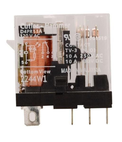 Dpdt Relay W/ Ind Light 24vdc Coil - D4PR21T1