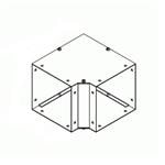 90 Degree Elbow For Wireway 2.5x2.5x2.5" - CWEL290