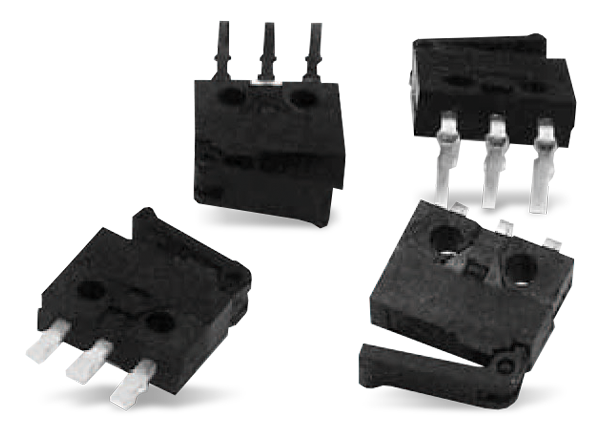 TS1 Sub-Miniature Snap Action Switches - E-Switch | Mouser