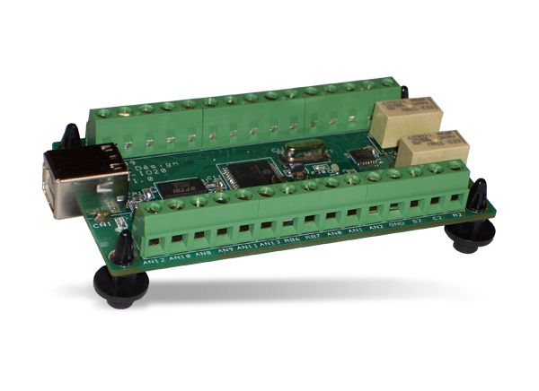 DLP-IO20 USB-Based Data Acquisition Module - DLP Design | Mouser