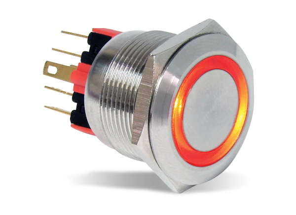 PV7 Anti-Vandal Pushbutton Switches - E-Switch | Mouser