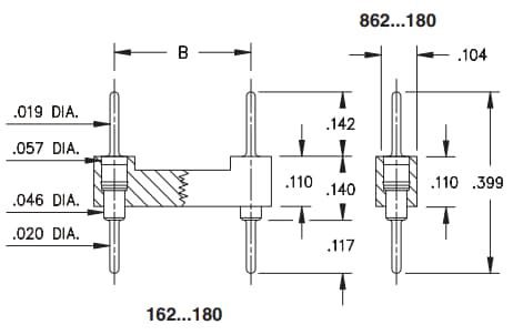 Shrink DIP Headers & Strips - Mill-Max | Mouser