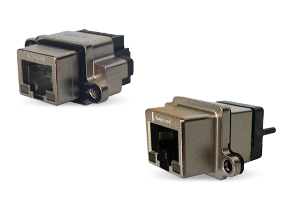 MRJR Ruggedized RJ Receptacle Connectors - Amphenol Commercial | Mouser