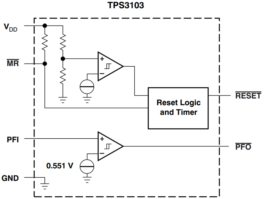 TPS31xx Supervisory Circuits - TI | Mouser