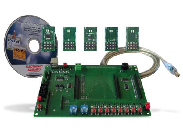Evaluation Boards for eDIP Displays - DISPLAY VISIONS | Mouser