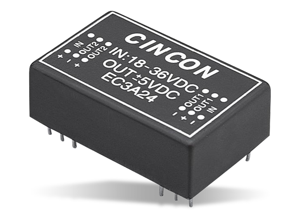 EC3A 3W DC-DC Converters - Cincon | Mouser