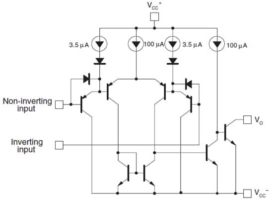 LM139, LM239 & LM339 Quad Voltage Comparators - STMicro | Mouser