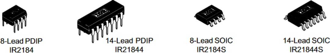 IR2184x Half-Bridge Drivers - Infineon Technologies | Mouser