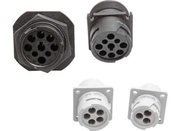 AT Series Circular Connectors - Amphenol Industrial | Mouser