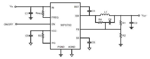 MP8760 Voltage Regulator - MPS | Mouser