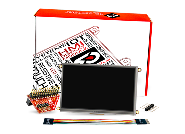 70DT Intelligent Display Modules and Kits - 4D Systems | Mouser