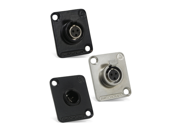 EH TQG Panel Mount Connectors - Switchcraft | Mouser