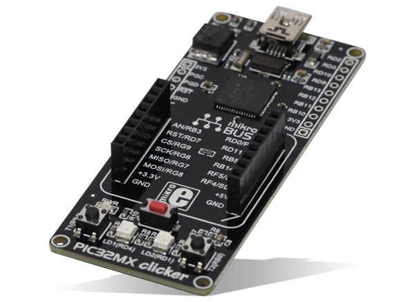 PIC Clicker Development Kit - Mikroe | Mouser