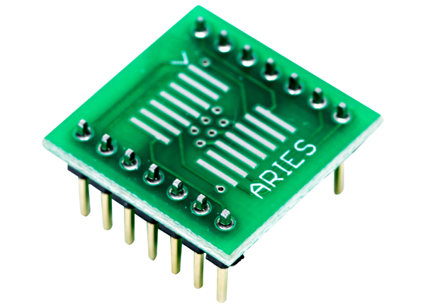 QFP & Small Outline (SO) Prototyping Adapters - Aries | Mouser