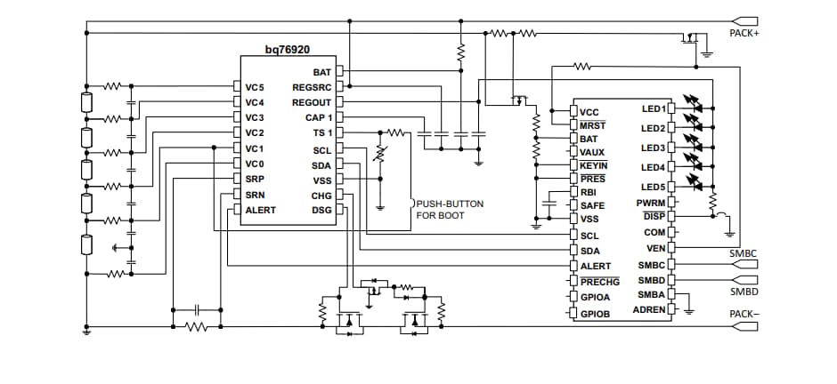 bq78350 Battery Management Controller - TI | Mouser