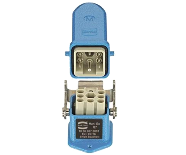 Han® Ex Industrial Connector Sets - HARTING | Mouser