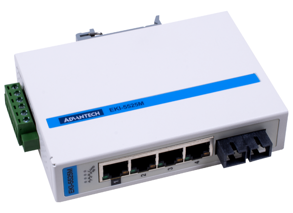 ProView EKI-5x Industrial Ethernet Switches - Advantech | Mouser