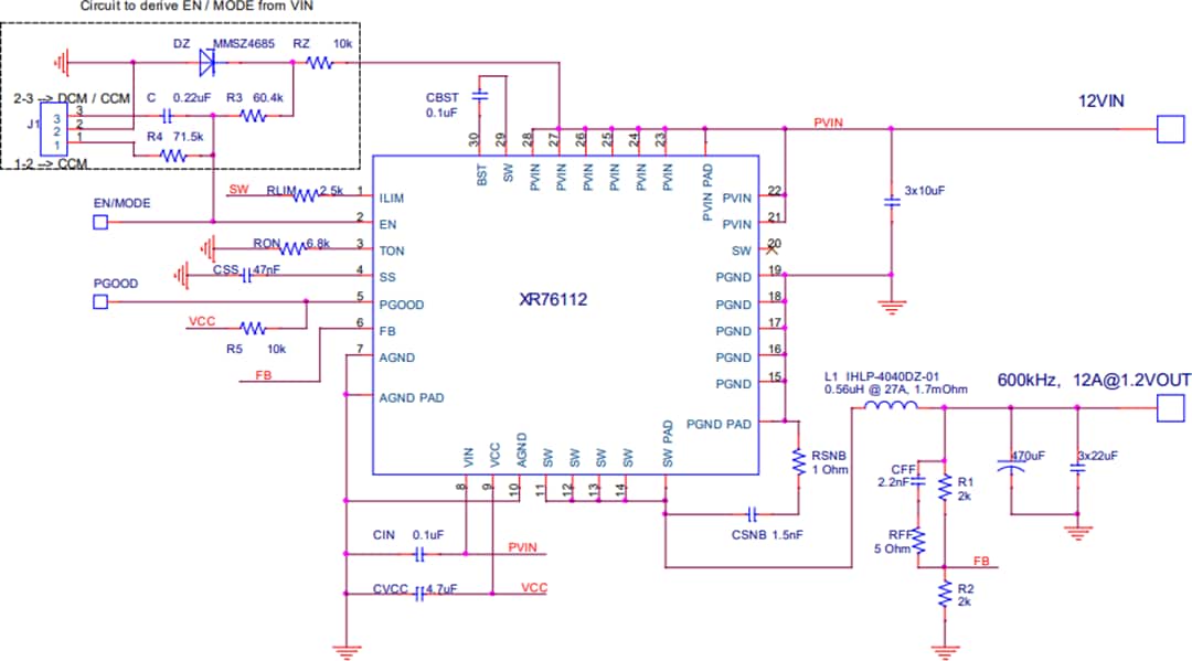 XR76108 & XR76112 PowerBlox™ COT Regulators - MaxLinear | Mouser