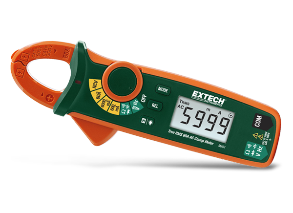 MA6 True RMS 60A Clamp Meter with NCV - Extech | Mouser