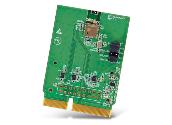 CC2564MODNEM Dual-Mode Bluetooth Evaluation Board - TI | Mouser