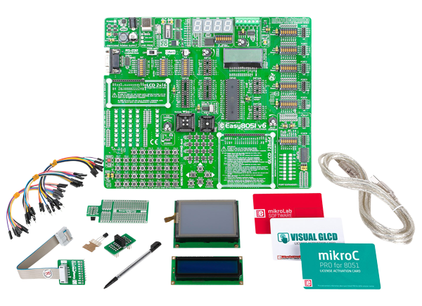 MIKROE-2018 mikroLab for 8051 - Mikroe | Mouser