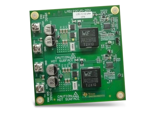 LM5122EVM-2PH Controller Evaluation Module (EVM) - TI | Mouser