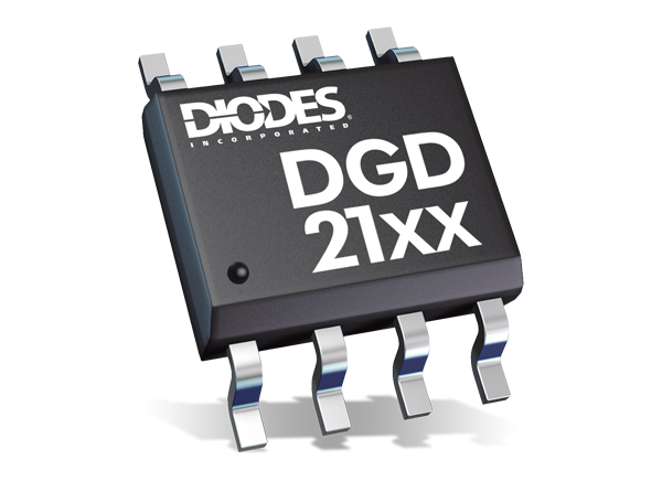 DGD21x High-Voltage & High-Speed Gate Drivers - Diodes Inc | Mouser
