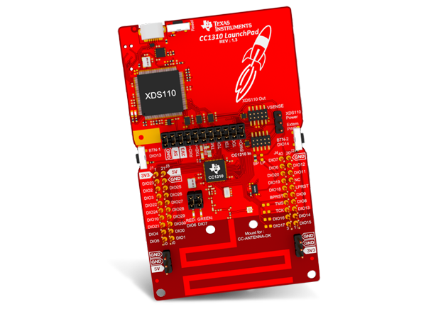LAUNCHXL-CC1310 Sub-1 GHz MCU LaunchPad™ DK - TI | Mouser
