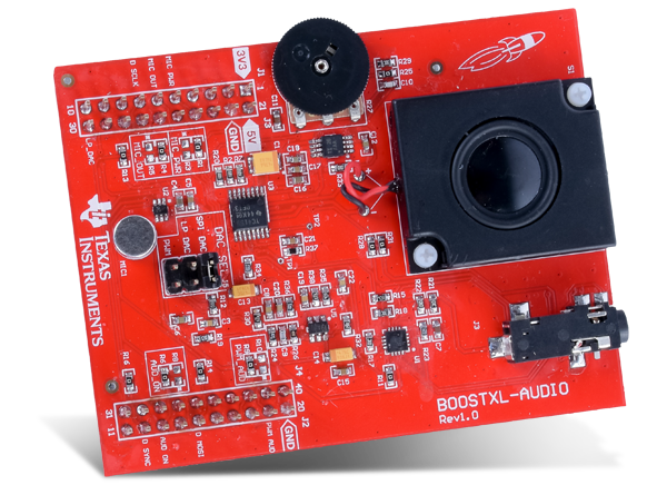 BOOSTXL-AUDIO Audio BoosterPack Plug-in Module - TI | Mouser